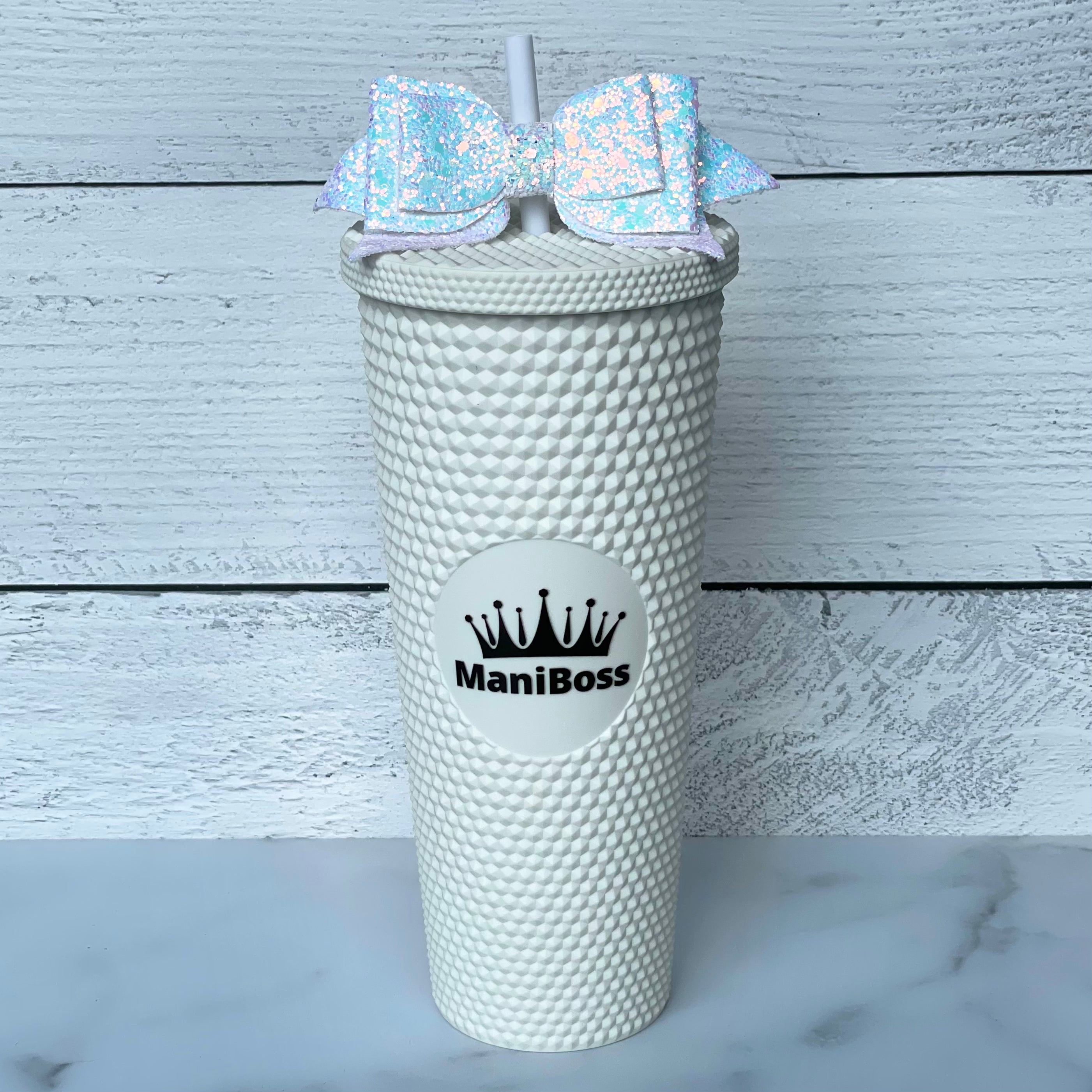 Mani Boss Tumbler - White